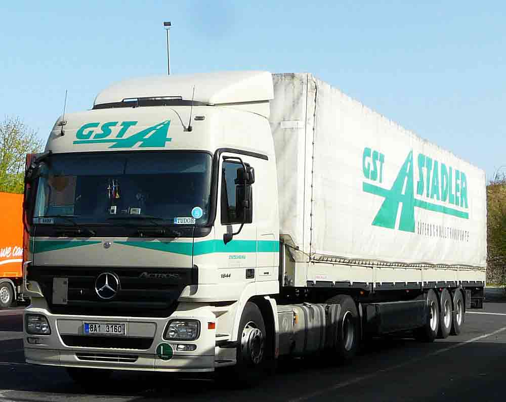 Lkw-Foto : MB Actros L MP2 von GST Stadler Spedition, A - Peuerbach